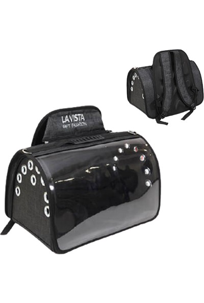 Lavista Tomris Orta Boy Siyah Taşıma Çantası