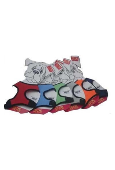 Pet Style Elegance Köpek Göğüs Tasması No:1 Kırmızı