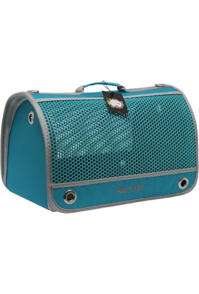 Leonpet Leon Pet Air Box Taşıma Çantası Turkuazı 26X42X26H cm