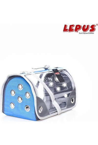 Lepus Şeffaf Fly Bag Mavi L 28X45X28H cm Lepus Şeffaf Fly Bag Mavi L 28X45X28H cm