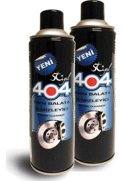 404 2'li Fren Balata Spreyi 500 ml 404 2'li Fren Balata Spreyi 500 ml