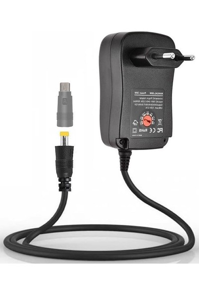 S-Link SL-129C 3V-12V 2A 24W Üniversal Adaptör S-Link SL-129C 3V-12V 2A 24W Üniversal Adaptör