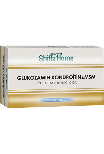 Shiffa Home Aksu Vital Glucosamine Glukozaminn Kondroitin Msm 60 Tablet Shiffa Home Aksu Vital Glucosamine Glukozaminn Kondroitin Msm 60 Tablet