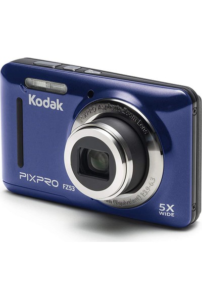 Kodak Friendly Zoom FZ53/5X Yakınlaştırma Dijital Fotoğraf Makinesi-Lacivert Kodak Friendly Zoom FZ53/5X Yakınlaştırma Dijital Fotoğraf Makinesi-Lacivert