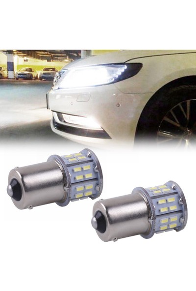 Rnport Geri Vites Park Ampulü Tek Duy Beyaz 50 LED Rnport Geri Vites Park Ampulü Tek Duy Beyaz 50 LED