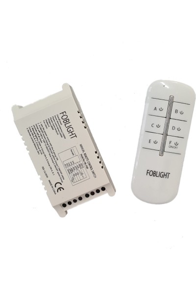 Foblight 6 Kanallı Aydınlatma Kumandası Foblight 6 Kanallı Aydınlatma Kumandası