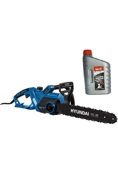 Hyundai HYC220 Elektrikli Testere 2200W 41CM Kılavuz Zincir Yağı Hyundai HYC220 Elektrikli Testere 2200W 41CM Kılavuz Zincir Yağı