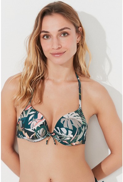Penti Çok Renkli Sandy Push Up Bikini Üstü