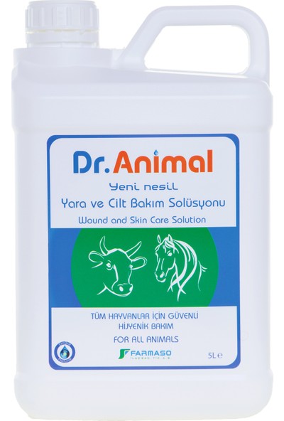 Dr. Animal Yara ve Cilt Bakım Solüsyonu 5 Lt