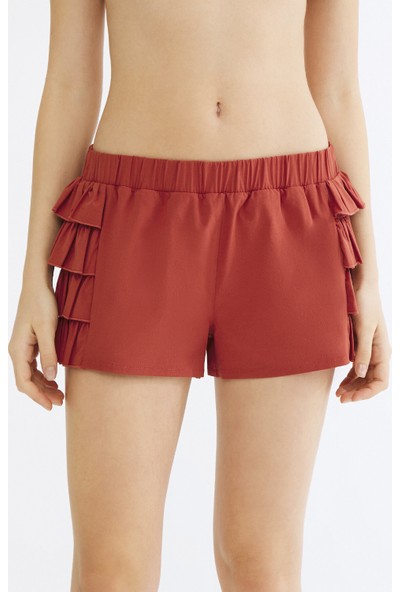 Penti Koyu Turuncu Sisters Deniz Şortu