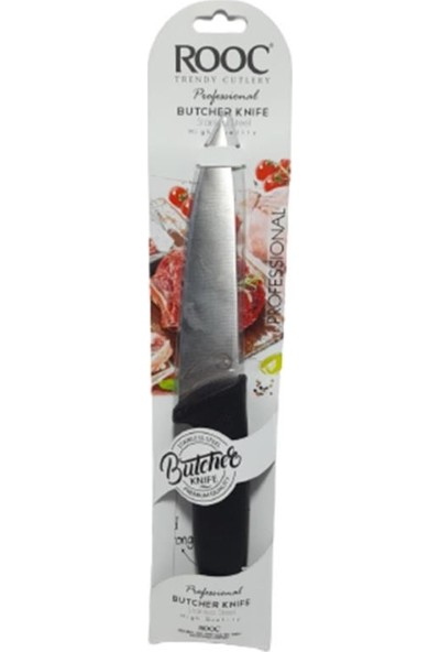 Rooc Butcher Knife Profesyonel 28 cm Doğrama Bıçağı Rooc Butcher Knife Profesyonel 28 cm Doğrama Bıçağı