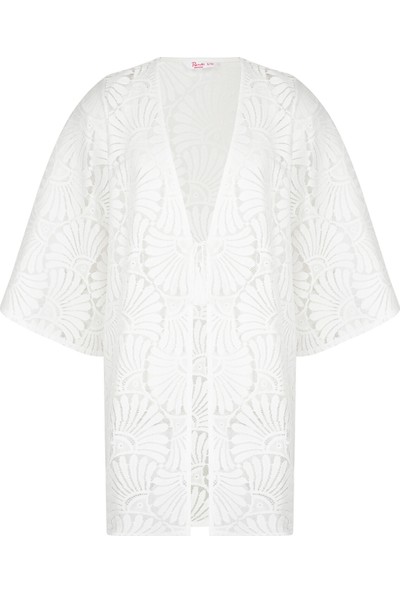 Penti Beyaz Natural Lace Kimono Penti Beyaz Natural Lace Kimono
