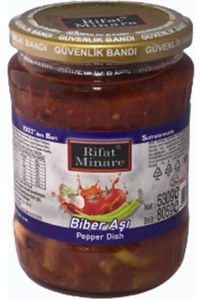 Rifat Minare Biber Aşı 530 gr