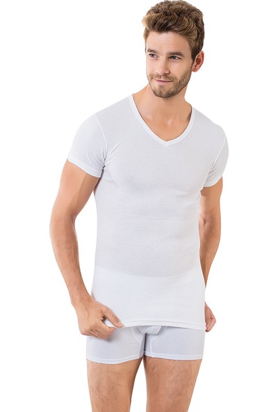 Öztaş 3'lü Erkek Ribana V Yaka Öztaş 3'lü Erkek Ribana V Yaka