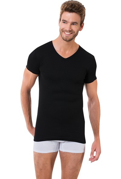 Öztaş 3'lü Erkek Ribana V Yaka Öztaş 3'lü Erkek Ribana V Yaka