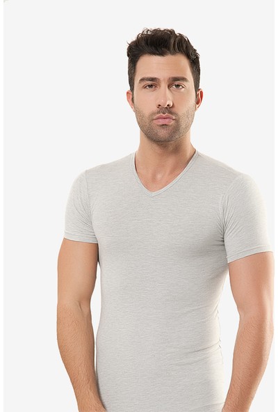 Elegant 3'lü Erkek Modal V Yaka