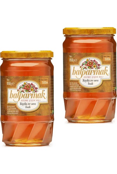 Balparmak Yayla ve Ova Balı 850 gr x 2'li Balparmak Yayla ve Ova Balı 850 gr x 2'li