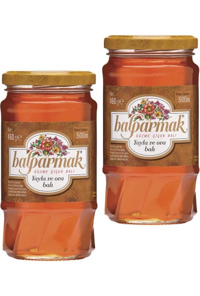 Balparmak Yayla ve Ova Balı 460 gr x 2'li Balparmak Yayla ve Ova Balı 460 gr x 2'li