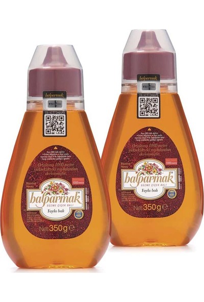 Balparmak Süzme Çiçek Yayla Balı 350 gr x 2'li Balparmak Süzme Çiçek Yayla Balı 350 gr x 2'li
