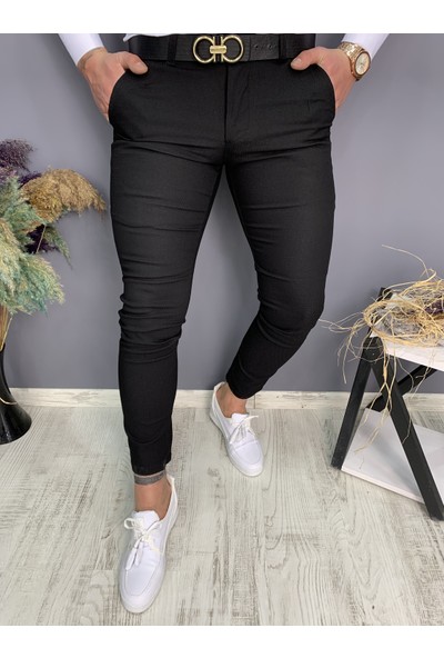 ukdwear Italyan Kesim Erkek Keten Pantolon