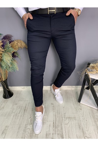 ukdwear Italyan Kesim Erkek Keten Pantolon