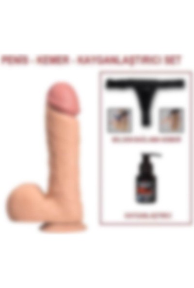 Lilitu Shop Belden Bağlamalı 24 cm Dev Boy Realistik Vantuzlu Dildo Penis Lilitu Shop Belden Bağlamalı 24 cm Dev Boy Realistik Vantuzlu Dildo Penis