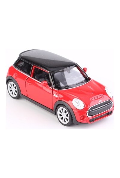 Welly 1:38 Mini Cooper New Mini Hatch Çek Bırak Model Araba Krem Welly 1:38 Mini Cooper New Mini Hatch Çek Bırak Model Araba Krem