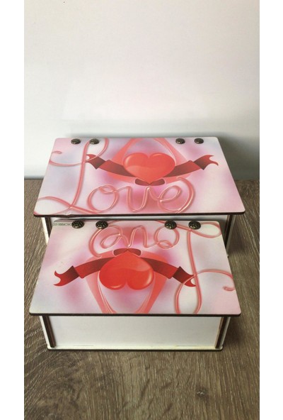 Kent Bazaar 2'li Mor Ahşap Kutu Kent Bazaar 2'li Mor Ahşap Kutu