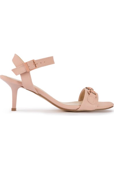Sole Sisters Crıstın Topuklu Sandalet - Pudra