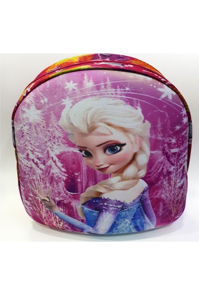 Frozen Kabartma Model Anaokul Çantası