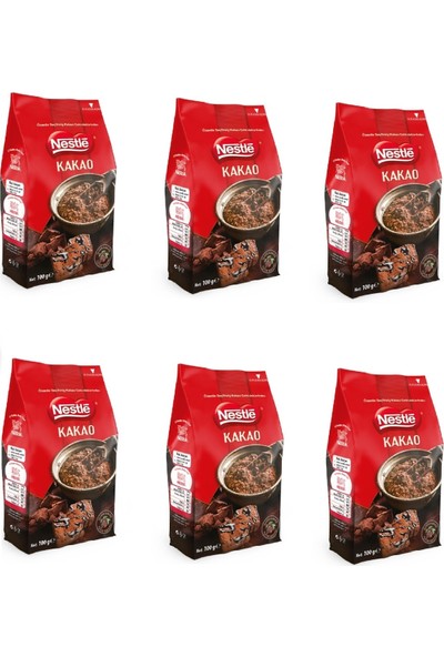 Nestle Toz Kakao 100 gr x 6 'lı