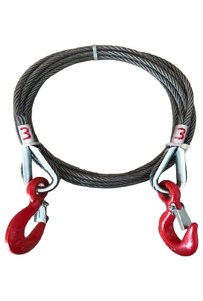 Lidersan Çelik 6 mm Kalınlıkta 3 m 2 Tona Kadar Çekebilen Çelik Çekme Çeki Halatı Lidersan Çelik 6 mm Kalınlıkta 3 m 2 Tona Kadar Çekebilen Çelik Çekme Çeki Halatı