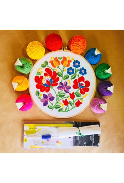 Kecelemecele Punch Punch Nakışı Başlangıç Seti Kecelemecele Punch Punch Nakışı Başlangıç Seti