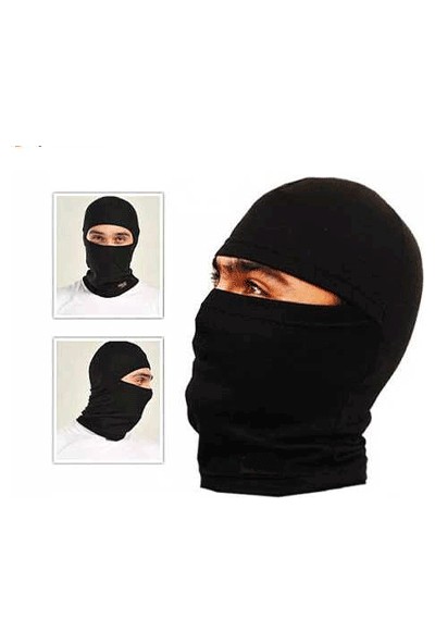 Ega Toptan Polar Kar Maskesi - Siyah