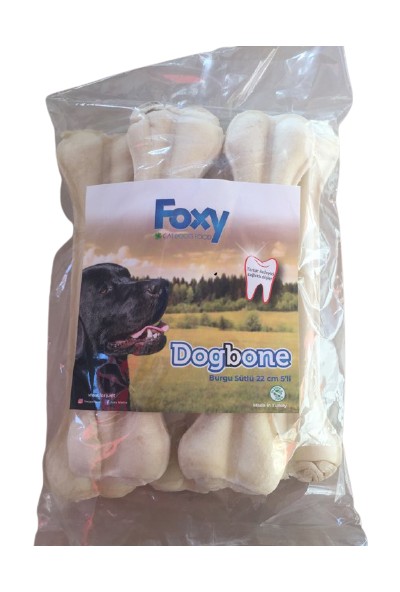 Foxy Press Kemik 22 cm 5li Torba Ödül Besini