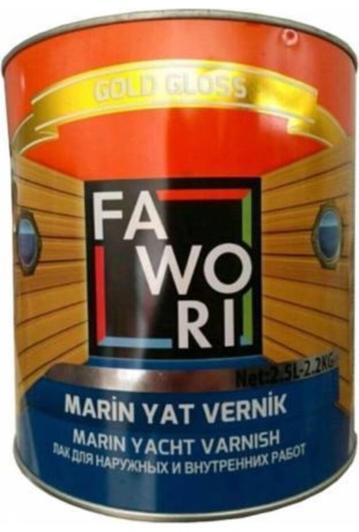Fawori Marin Yat Vernik 2.5 Litre