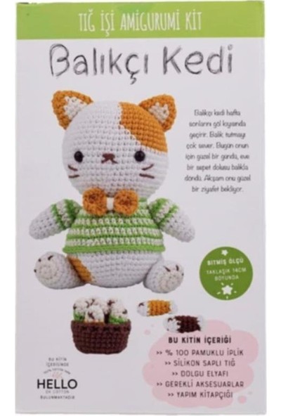 Tuva Balıkçı Kedi Tuva Amigurumi Kiti Tuva Balıkçı Kedi Tuva Amigurumi Kiti