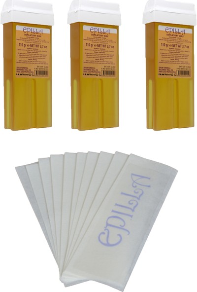 Epilla Naturel Roll On Sir Ağda Kartuşu 110 ml 3 Adet Epilla Naturel Roll On Sir Ağda Kartuşu 110 ml 3 Adet