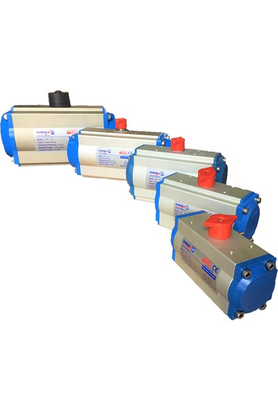 Unox Tek Etkili Pnömatik Aktüatörler