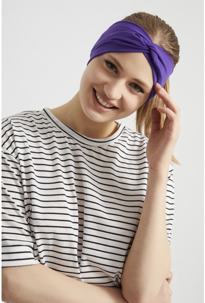 Butikgiz Trend Mor, Butik Tasarım Bandana Saç Bandı, Ekstra Yumuşak, Esnek, Doğal, Pamuklu Penye Kumaş Butikgiz Trend Mor, Butik Tasarım Bandana Saç Bandı, Ekstra Yumuşak, Esnek, Doğal, Pamuklu Penye Kumaş