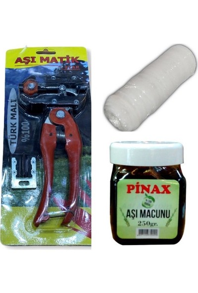Pinax 3 Parça Profesyonel Aşılama Seti - %100 Yerli Pinax 3 Parça Profesyonel Aşılama Seti - %100 Yerli