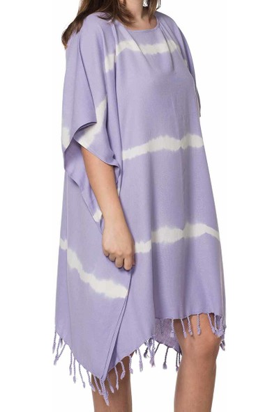 Lalay El Dokuma Batik Tunik Plaj Kıyafeti Pamuk Bambu Lalay El Dokuma Batik Tunik Plaj Kıyafeti Pamuk Bambu