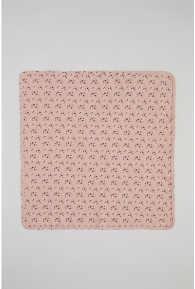 DeFacto Kız Bebek Yıldız Baskılı Pamuklu Battaniye T9358A221SP