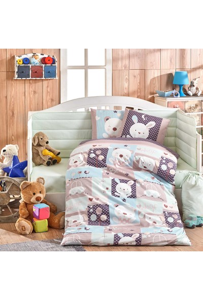 Hobby Snoopy Pamuklu Bebek Nevresim Takımı