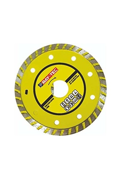 Baytech Bay-Tec Turbo Elmas Testere 115 mm Memer Granit Kesici Baytech Bay-Tec Turbo Elmas Testere 115 mm Memer Granit Kesici