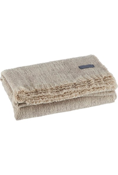 Greta Throw Bej 140 x 190 cm Battaniye