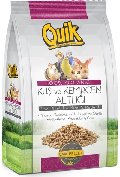 Quik Kemirgen ve Kuş Altlığı 1 kg