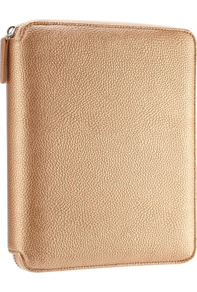 Victoria's Journals Buffalo Zipper Folder Defter Çizgili Sedefli Altın Victoria's Journals Buffalo Zipper Folder Defter Çizgili Sedefli Altın