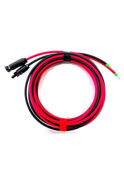 Mc4 Soketli (3+3) 6 Metre 6mm Solar Kablo