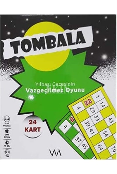 Heticaret Yılbaşı Oyunu 24 Kart Tombala Heticaret Yılbaşı Oyunu 24 Kart Tombala